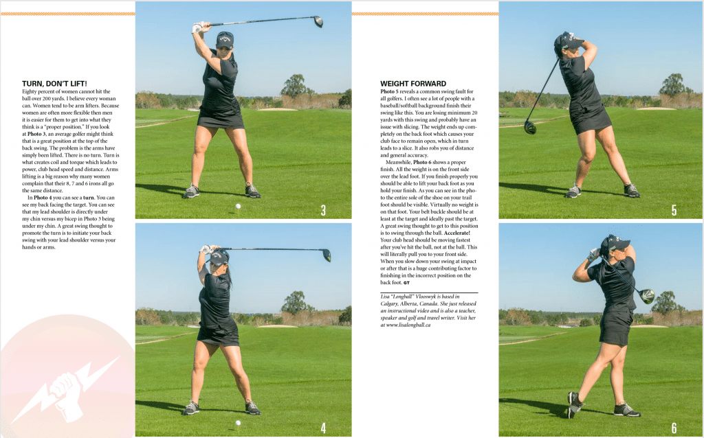 Journalist | Lisa Longball Golf - Motivational Speaker and Golf Entertainer